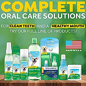 Fresh Breath by TropiClean Oral Care Spray for Pets, 4oz - Made in USA