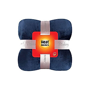 HEAT HOLDERS Personal-Sized Throw Hot Chocolate / 50" X 70"