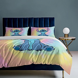 Dxoizyu Anime Bedding Sets Cute Cartoon Printed Duvet Cover Soft Bedroom Bed Decor Gifts for Boys Girls Teens Kids Children 3 Piece with 1 Duvet Cover and 2 Pillowcase Twin Size, BED-ST-3