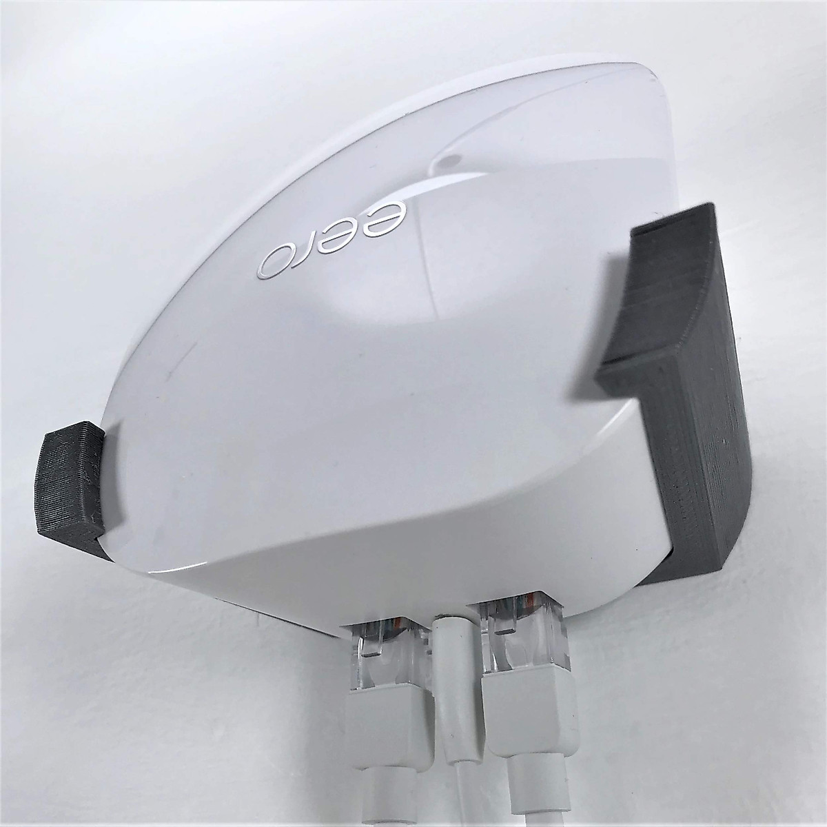Wall Mount Bracket Holder for Eero Mesh Wi-Fi Router/Extender Holster Style White