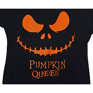 LYXIOF Women Slouchy Shirts Halloween Pumpkin Long Sleeve Sweatshirts Pullover Black 2XL