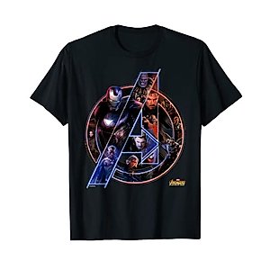 Marvel Avengers Infinity War Neon Team T-Shirt