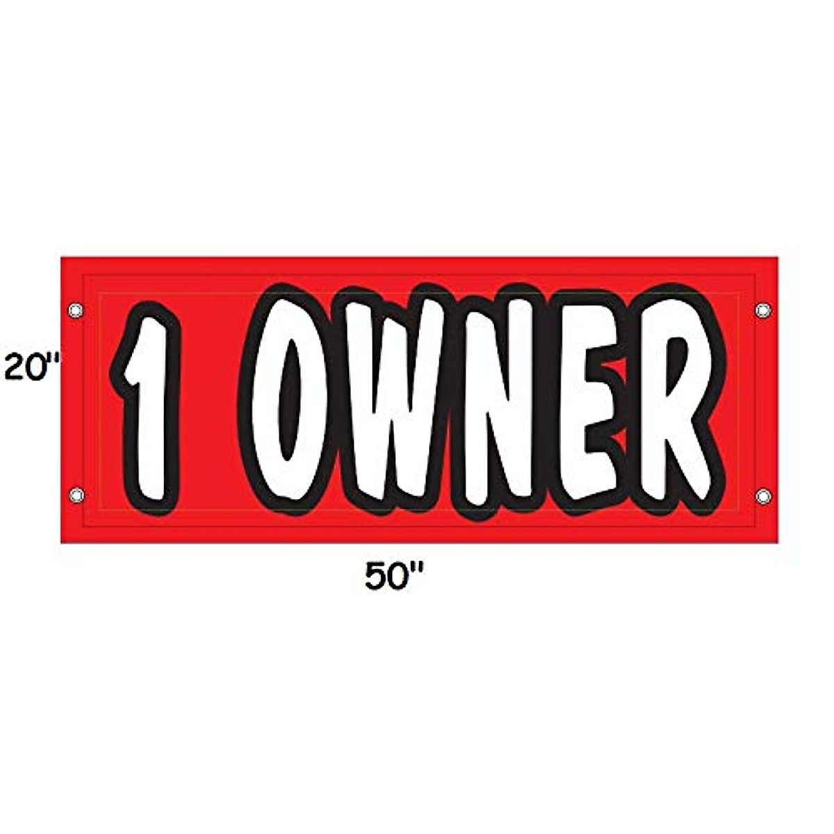 EZ LETTERING FINANCING AVAILABLE BUCKO WINDSHEILD BANNER HEAVY DUTY VINYL WEATHERPROOF 20in x 50in CAR DEALERSHIP AUTOMOTIVE LOT ADVERTISING