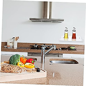 HOLIDYOYO 3pcs Shelf Storage Shelves Wall Mounted Hanging Rack Play Mats for Floor Wall Bookshelves Multifunctional Storage -Mounted Mounted Acrylic Rack Plastic