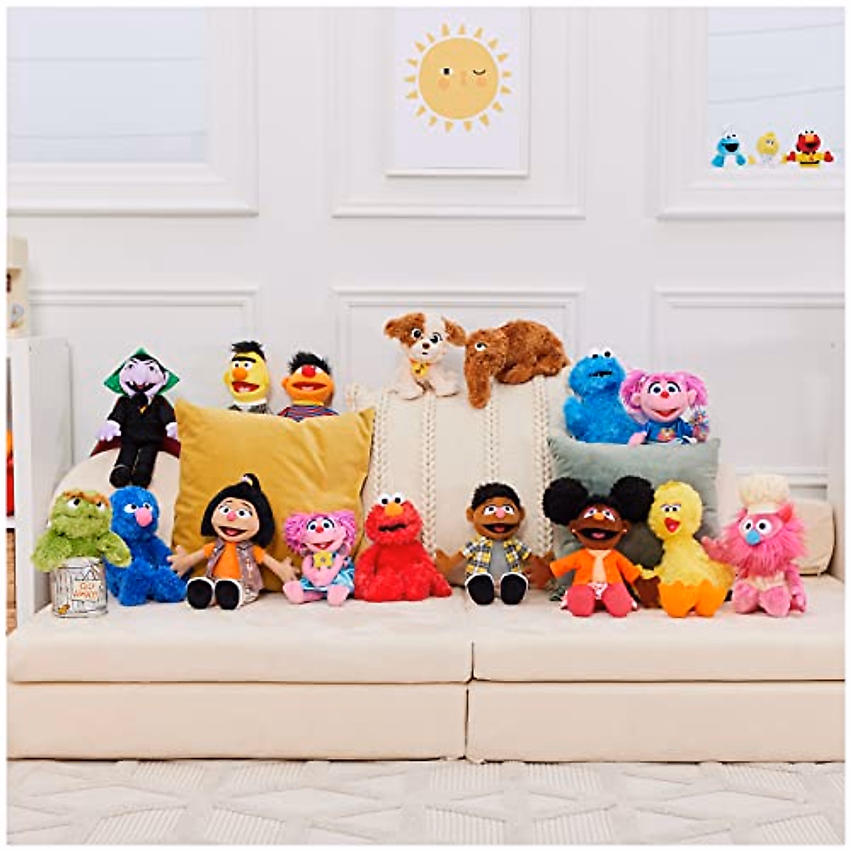 GUND Sesame Street Official Abby Cadabby Muppet Plush, Premium Plush Toy for Ages 1 & Up, Pink/Blue, 11”