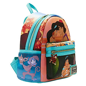 Loungefly Disney Aladdin Jasmine Princess Scenes Double Strap Shoulder Bag
