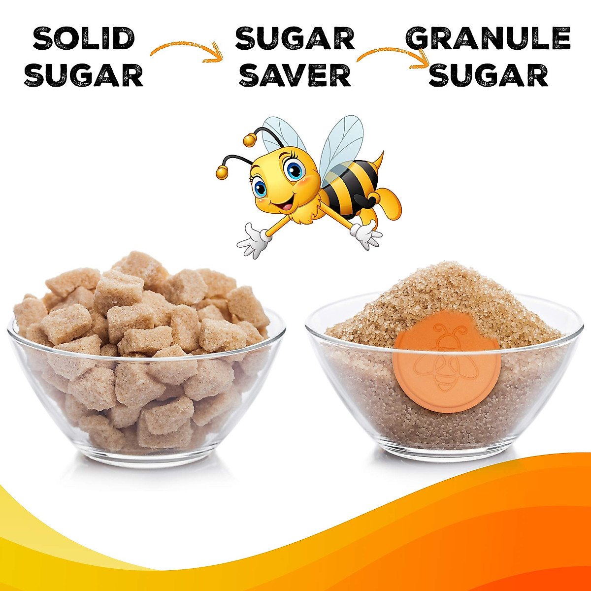 ENOLVO Terracotta Brown Sugar Saver- Brown Sugar Keeper Disc to Maintain Food Moisture During Storage - Terra Cotta Brown Sugar Bear Softener Alternative - 2Pack