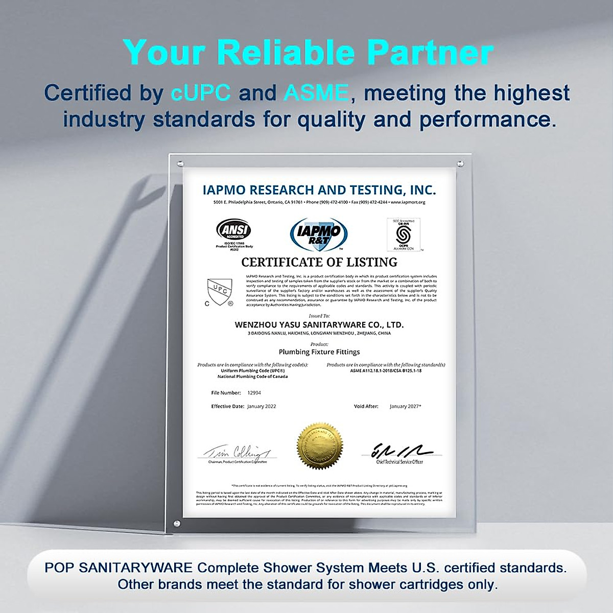 POP SANITARYWARE Shower Faucet with Tub Spout Brushed Nickel Bathroom Rain Mixer Shower System Wall Mounted Rainfall Shower Head and Handle Set, Tub and Shower Trim Kit with Rough-in Valve