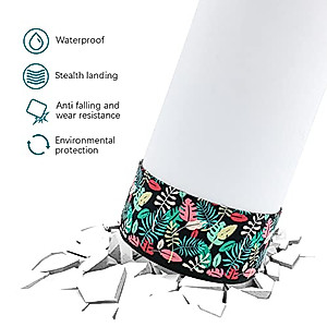 HEYSKAY Protective Flask Silicone Boot Cover Base for Stanley Quencher Adventure 40oz & IceFlow 20oz 30oz Tumbler and Compatible with 12oz 24oz Hydro Yeti Flask Water Bottle and More