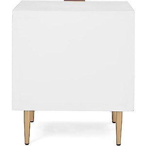 Amazon Brand – Rivet Kingston Modern Dresser 19.69"W, White