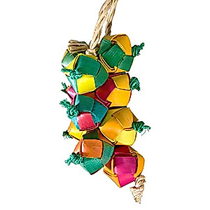 Bonka Bird Toys 03303 Tiny Grape Cluster Parrot Craft cage Cages Cockatiels Budgies parrotlets.