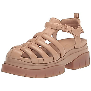 Ash Women's Shark Fisherman Sandal, Skin, 7