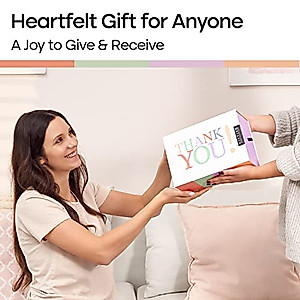 GIFTIER Thank You Gift Basket for Women, Friends, Nurses, Teachers, Employees, Bosses. Secretaries w/Tumbler Mug, Tea, Honey, Lavender Bath Bomb and Milk & Honey Soap – Quality Appreciation Gifts