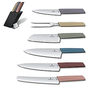 Victorinox Swiss Modern 6-Piece Compact Knife Block