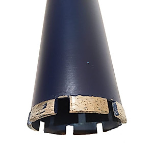 DPT 1 7/8 Inch Wet Diamond Core Drill Bit Hole Saw for Concrete and Asphalt, 1-7/8" Diameter x 16" Length