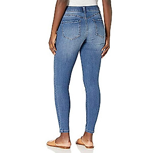 Vintage America Blues Women's F'ab Body Sculpt Skinny Full Length Denim Jean, Wisp, 4