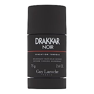 GUY LAROCHE DRAKKAR NOIR 2.6oz 75ml ALCOHOL FREE DEODORANT STICK