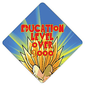 Tassel Toppers - Over 9000 Grad Cap Topper, Grad Cap Decorations and Graduation Accessories