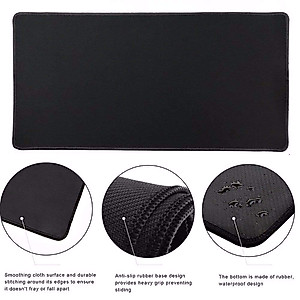 Large Gaming MousePad Mat One Piece Animation 36 x 16 x .1 In 900x400x3mm Mouse Pad, Rubber