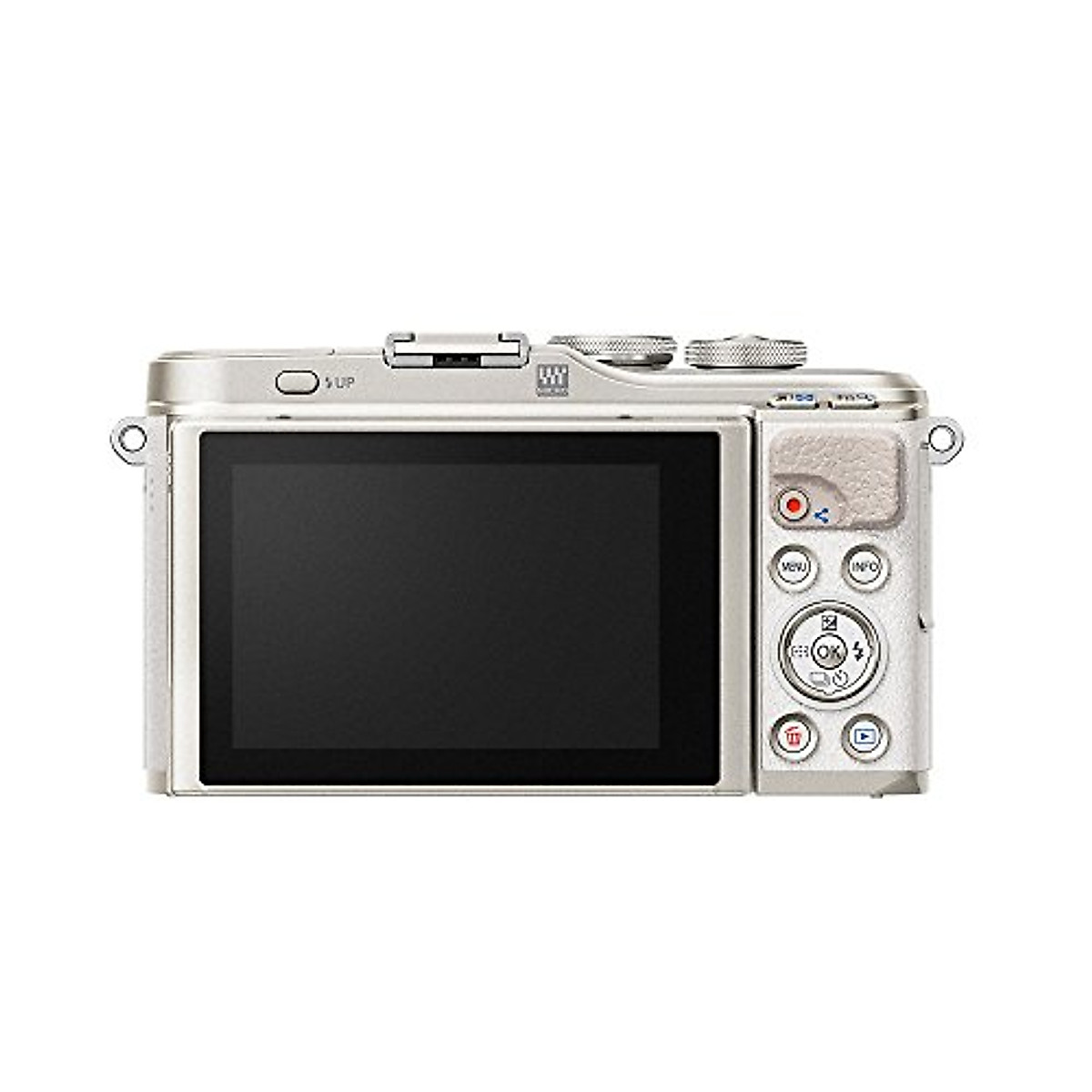 OM SYSTEM OLYMPUS PEN E-PL9 Body Only with 3-Inch LCD (Pearl White)