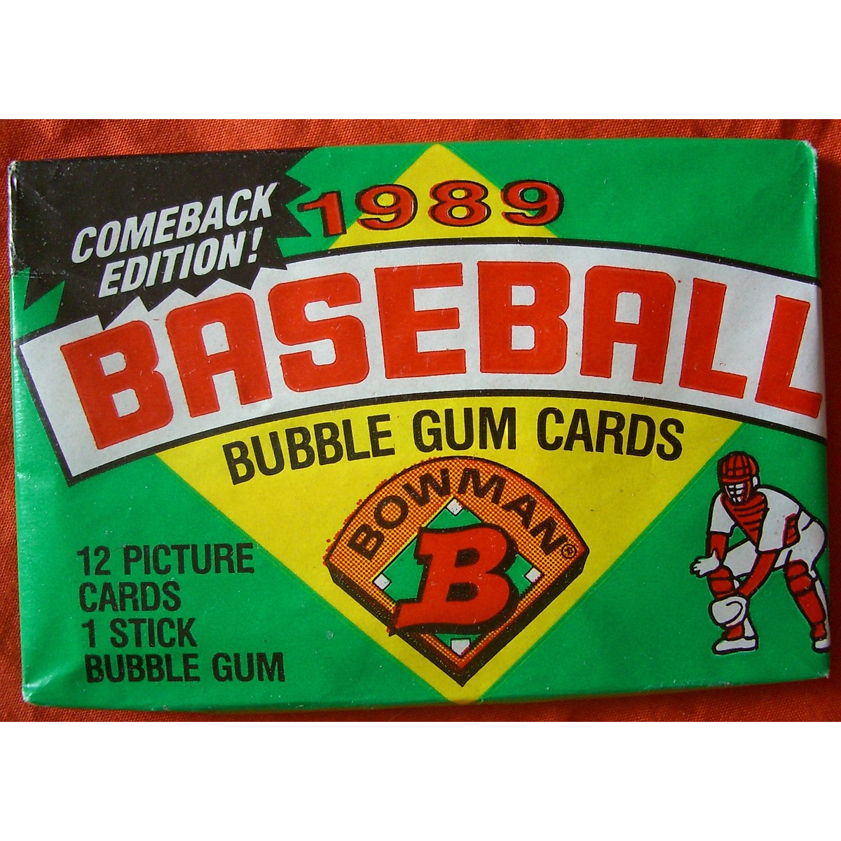 1989 Bowman Comeback Edition Baseball Card Pack