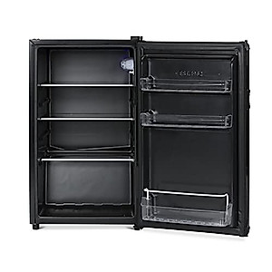 Marshall MF3.2 MF32BLKNA 3.2 Cubic-Foot Medium-Capacity Bar Fridge, Black