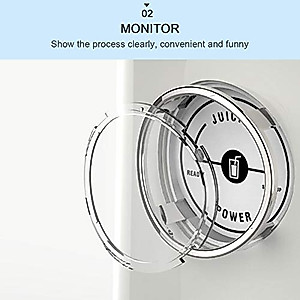 Homeleader Smoothie Blender Maker, Personal Blender for Shakes and Smoothies with 20.3 oz Tritan BPA-Free Travel Cup and Lid, Cream