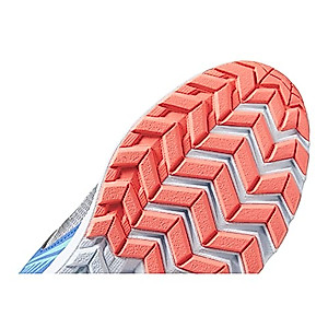 Saucony Cohesion 14 Lace to Toe Running Shoe, Silver/Periwinkle/Turq, 2 US Unisex Big Kid