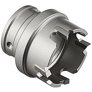 Greenlee 645-1-1/8 Quick-Change Carbide-Tipped Hole Cutter, 1-1/8" Stainless Steel Hole Saw with Tungsten Carbide Teeth