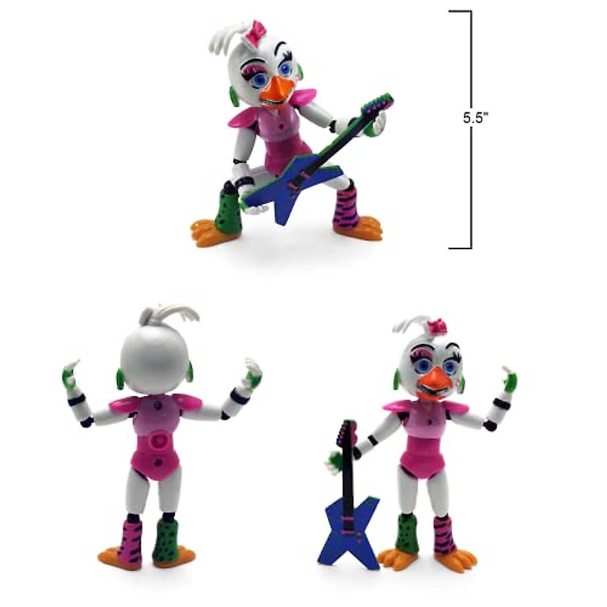 Toysvill Set of 5 Figures Inspired by Five Nights at Freddys/FNAF Security Breach/Action Figures Toys/Toy Dolls for All Children/Toys Gifts