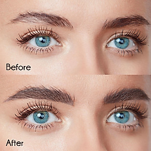 Ruby Kisses GoBrow Eyebrow Pencil, Sharpenable, Longwear, Long Lasting Eyebrow Wooden Pencil for Natural-Looking Brows 3 PACK (Black Brown)