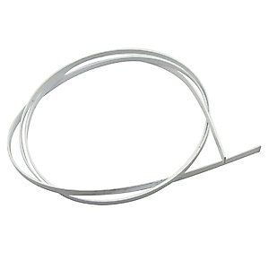 Musiclily 1650mm Plastic Acoustic Guitar Binding Purfling Strip for Acoustic Classical Guitar, White