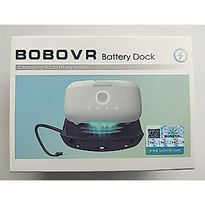 BOBOVR Battery Dock Upgrade Kit for M1/M2 Plus,Quickly Convert M1/M2 Plus Strap Regular Version to Battery Version.