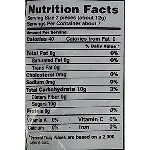 GIN GINS Original Ginger Chews by The Ginger People – Anti-Nausea and Digestion Aid, Individually Wrapped Healthy Candy – Original Flavor, 3 Oz Bag (Pack of 1)