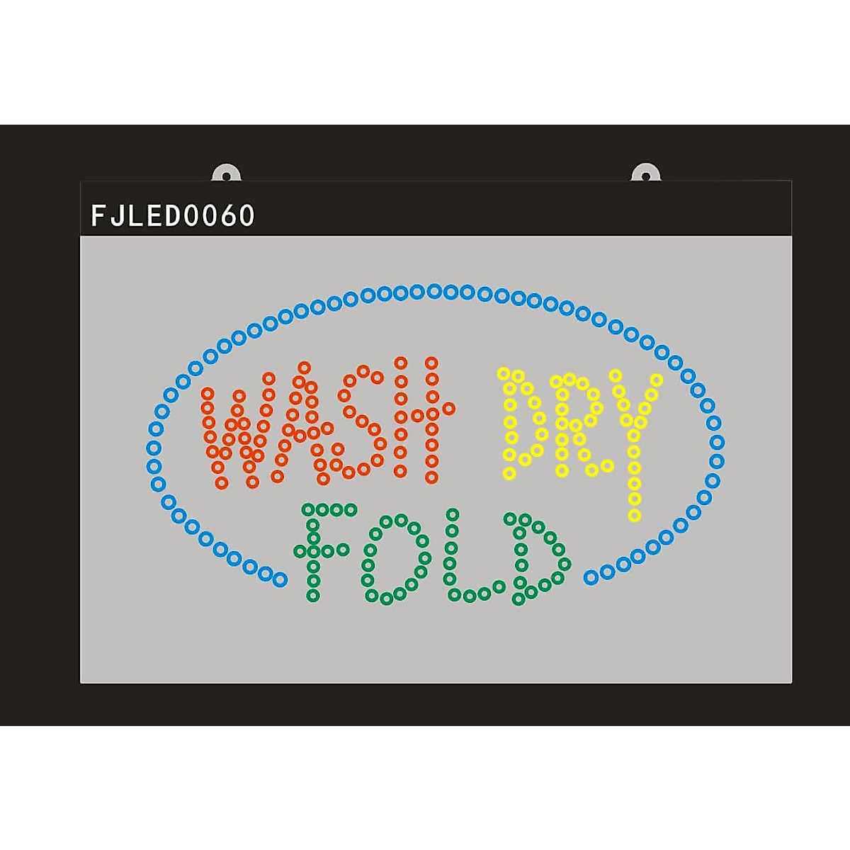 Bar Neon Light Sign Led Wash Dry Fold For Business, Super Bright Led Open For Laundromat, Electric Advertising Display For Laundry Business Store Window Decor. (hsw01333) Lamp Neon Like Signs Wall