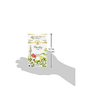 Celebration Herbals Organic Parsley Leaf Tea Caffeine Free, 24 Herbal Bags
