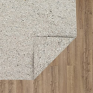 Mohawk Home 12' x 15' 1/4 Rug Pad 100% Felt Protective Cushion, Premium Comfort Underfoot – Safe for All Floors