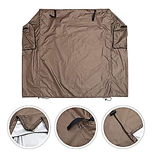 POPETPOP Travel Accessories Bird Cage Cover Washable Outdoor Parrot Bird Cage Cover Universal Birdcage Cover for Parakeets Budgies Macaw Conures Cockatiel Cage Cover Outdoor Canopy