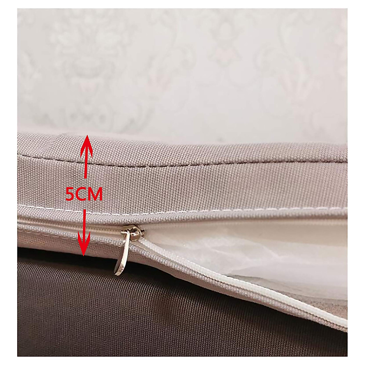 wangk Seat Cushions Bench Seat Cushion Elastic Thicken Dining Chair Pads,Thick Upholstery Quilted Cushion Floor Cushion