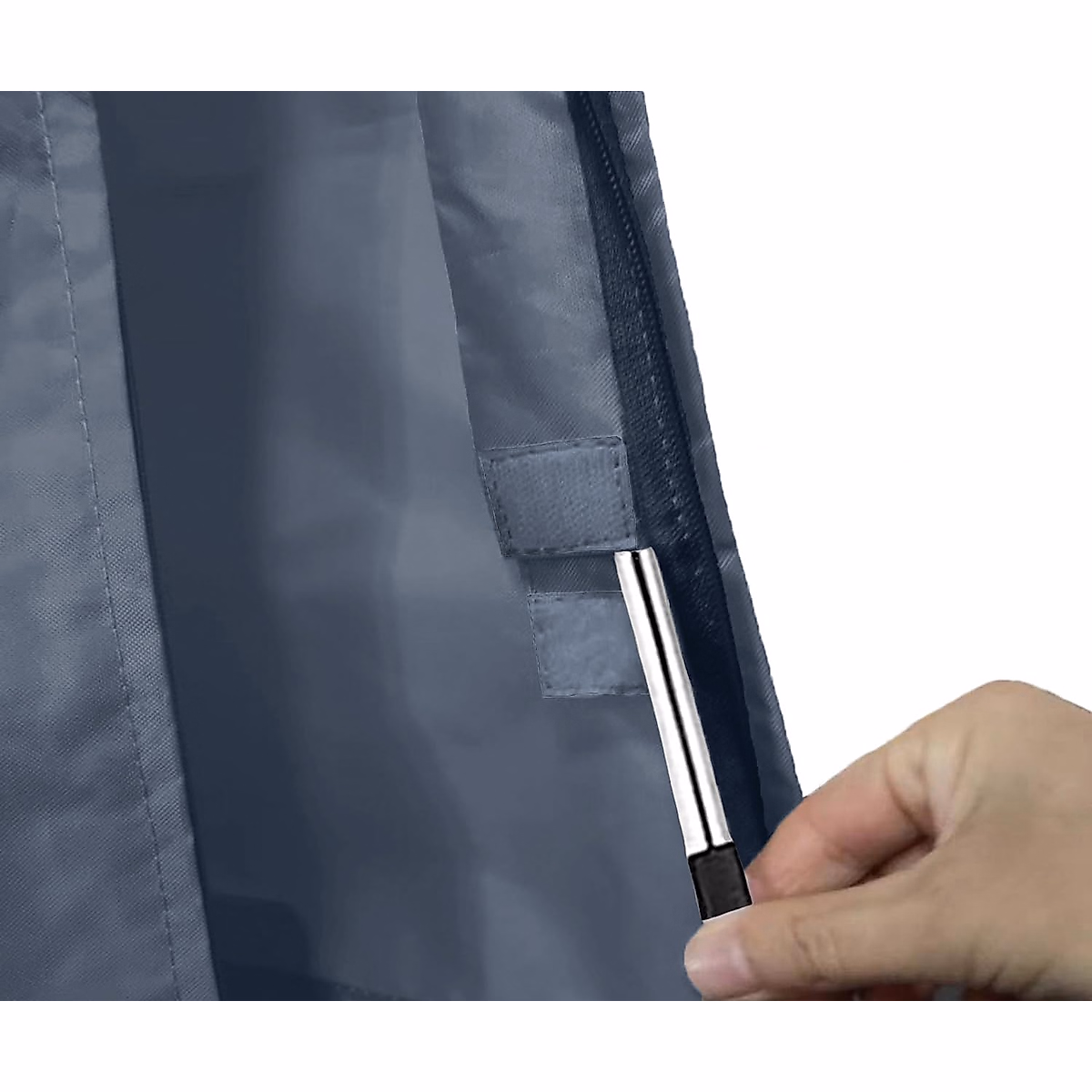 Garden Balsam Patio Umbrella Cover for 6ft to 9ft Patio Umbrellas, Waterproof and Durable Market Umbrella Cover with Zipper and Rod