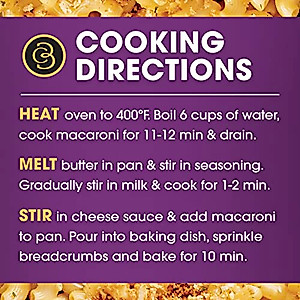 Cracker Barrel Oven Baked Cheddar Havarti Macaroni and Cheese Dinner (12.3 oz Pouch)