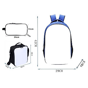 Homruis Stitch Backpack Cartoon Anime Pattern Design School Bag Backpack High Capacity Schoolbag Boy And Girl Schoolbag