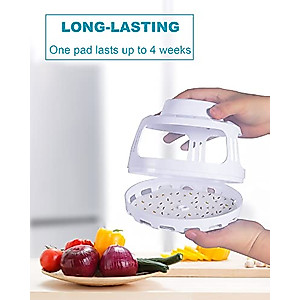 12 Pcs Flea Trap Refill Discs 5.4" Replacement Glue Boards with Hole Fits Flea Traps for Inside Your Home, Sticky Pads for Fleas, Bugs, Flies, Mosquitos, etc