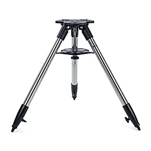 Celestron Starsense Explorer 130 mm Dobsonian Telescope - Smartphone App-Enabled Tabletop Scope for Adults, Beginners and Astronomy Enthusiasts Bundle with All-Metal Height-Adjustable Tripod (2 Items)