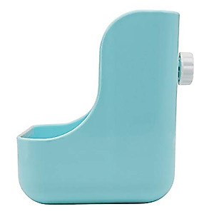 Blue Color Rabbit Feeders and Waterers, 180ml Bunny Water Bottles Dispenser for Small Animal Supplies Guinea Pig Hamsters (Blue)