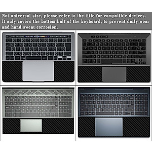 Puccy 2 Pack Keyboard TouchPad Film Protector, compatible with ASUS ProArt StudioBook H5600 H5600QM 16" Laptop TPU Trackpad Guard Cover Skin (Not Tempered Glass Screen Protectors)