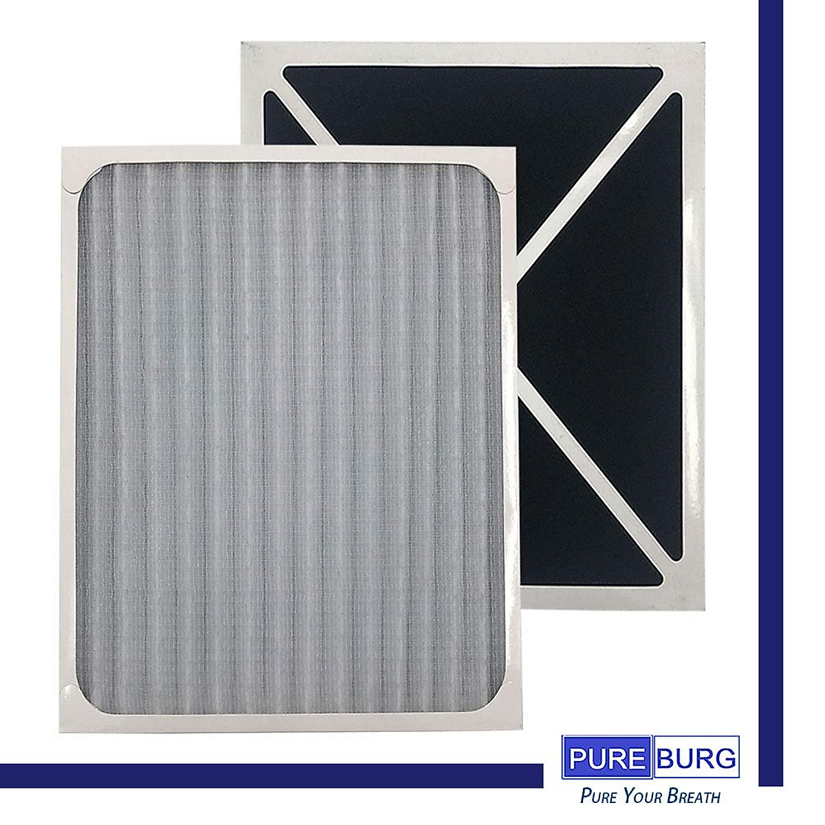 PUREBURG 30930 Replacement True HEPA Filters Compatible with Hunter HEPAtech 30020 30393 30200 30201 30205 30250 30253 30255 30256 30350 30374 30375 30377 30380 30390 37255 37375,2-Pack