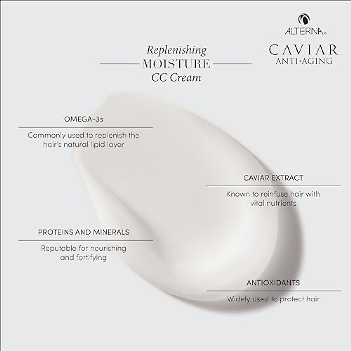 Alterna Caviar Anti-Aging Replenishing Moisture CC Cream, 5.1 Ounce (Pack of 1)