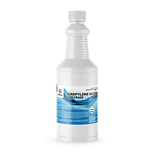 Propylene Glycol USP Grade - 1 Quart Bottle (32 fl oz.) - High-Quality and Pharmaceutical-Grade Propylene Glycol for Various Applications, Including Food, Beverage, and Pharmaceutical formulations…