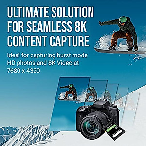 PNY 128GB EliteX-PRO90 Class 10 U3 V90 UHS-II SDXC Flash Memory Card